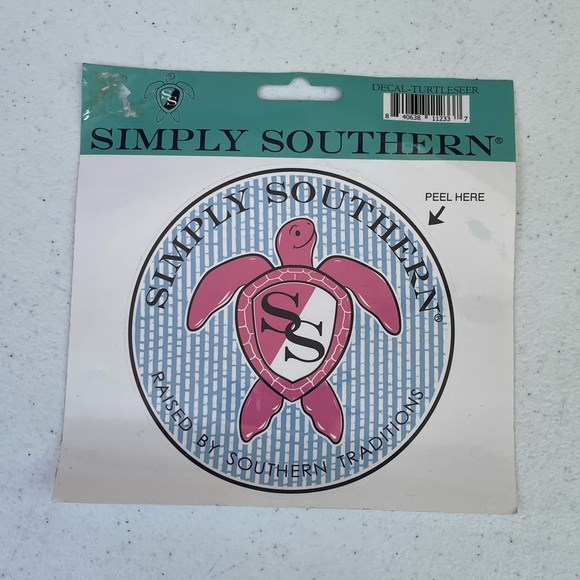 Simply Southern | Other | New Simply Southern Turtle Decal | Poshmark